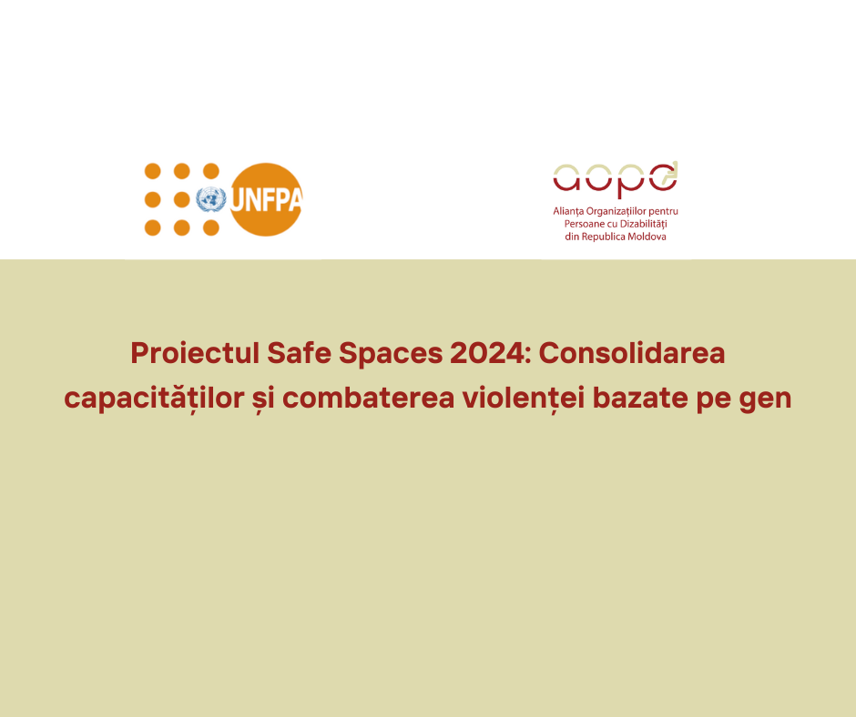 Proiectul Safe Spaces 2024: Consolidarea capacităților și combaterea ...
